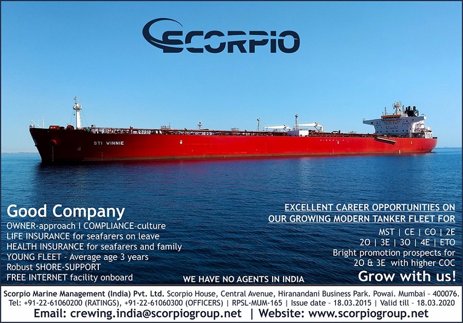 Scorpio Marine Management (I) Pvt. Ltd.
